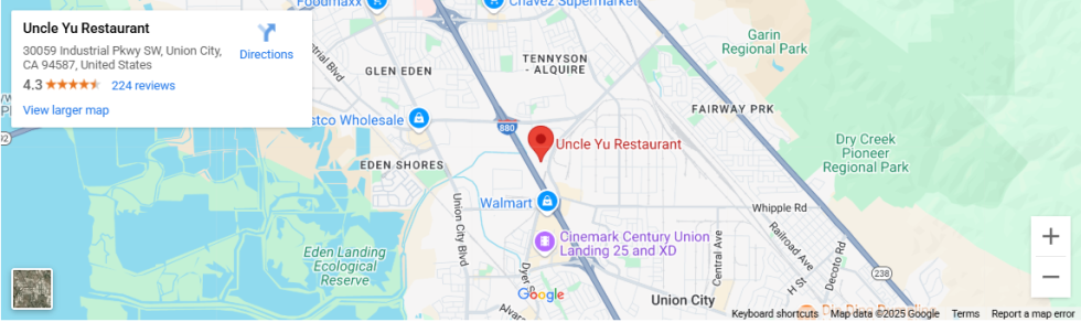 Uncle Yu Restaurant - Chinese Restaurant | Online Order | Union City | CA